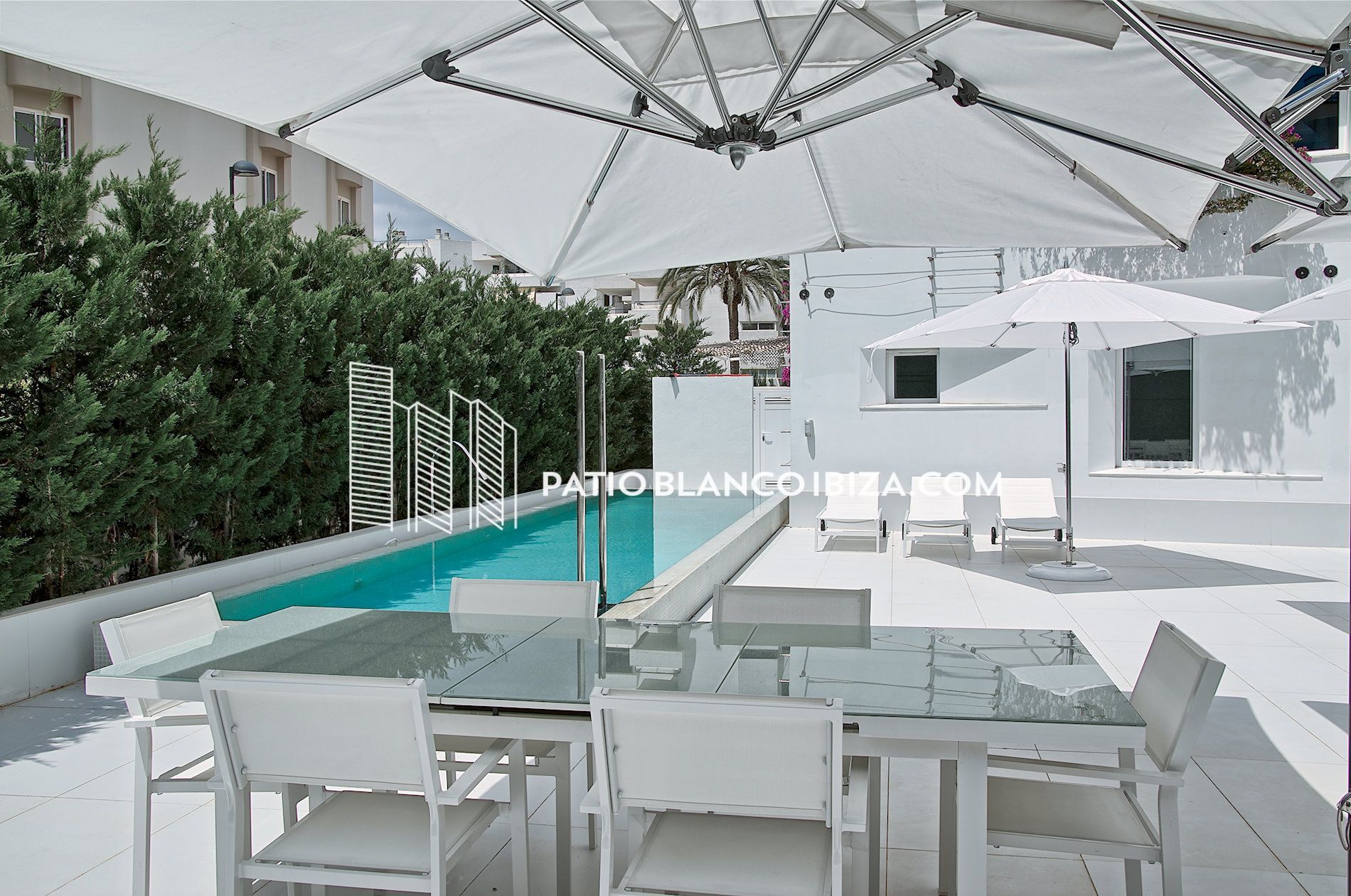 Apartamento Beethoven- Patio Blanco Ibiza Alquiler